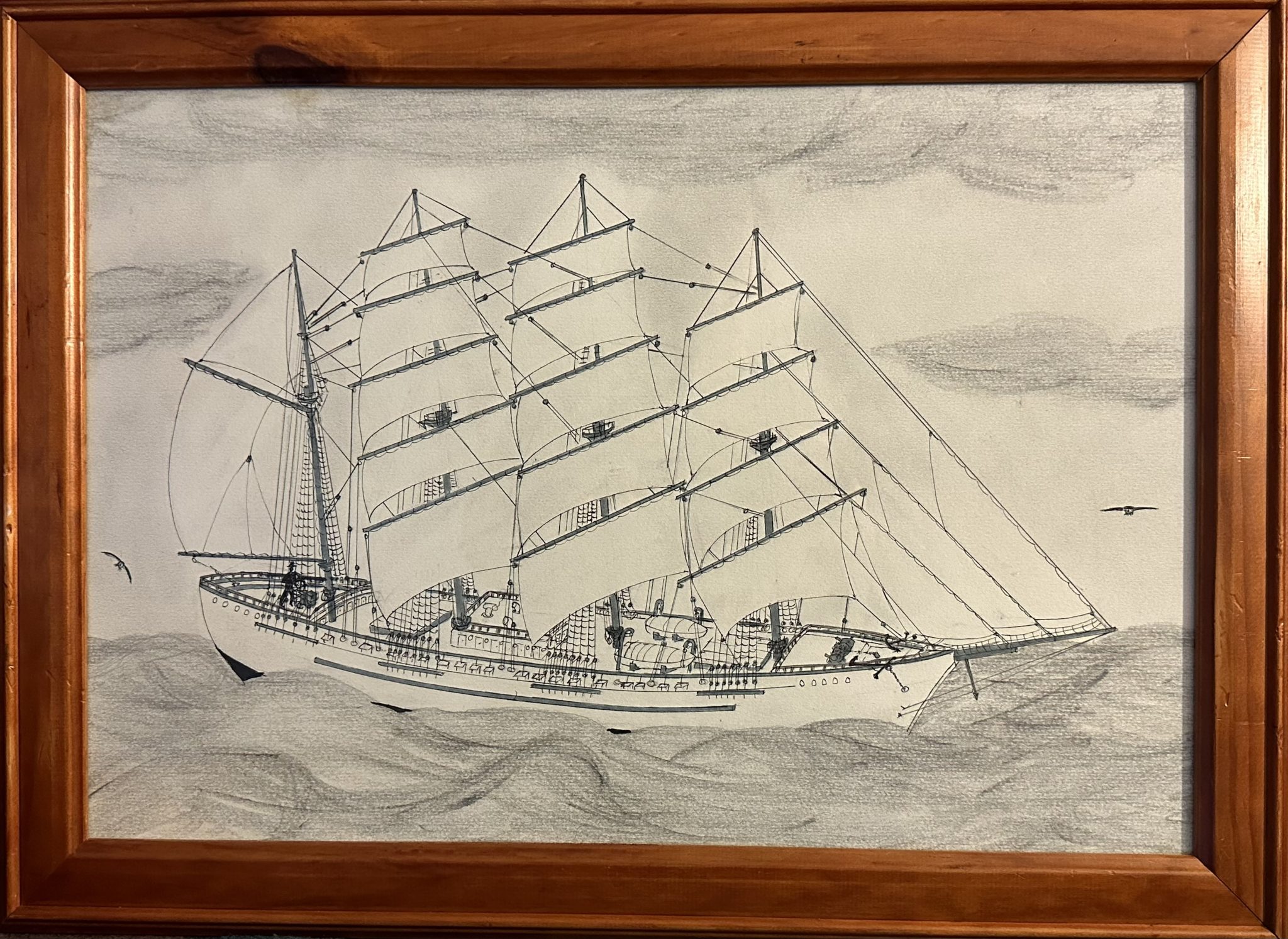 Telling Sea Stories through drawing – Rex Greeno – West Tamar Arts ...