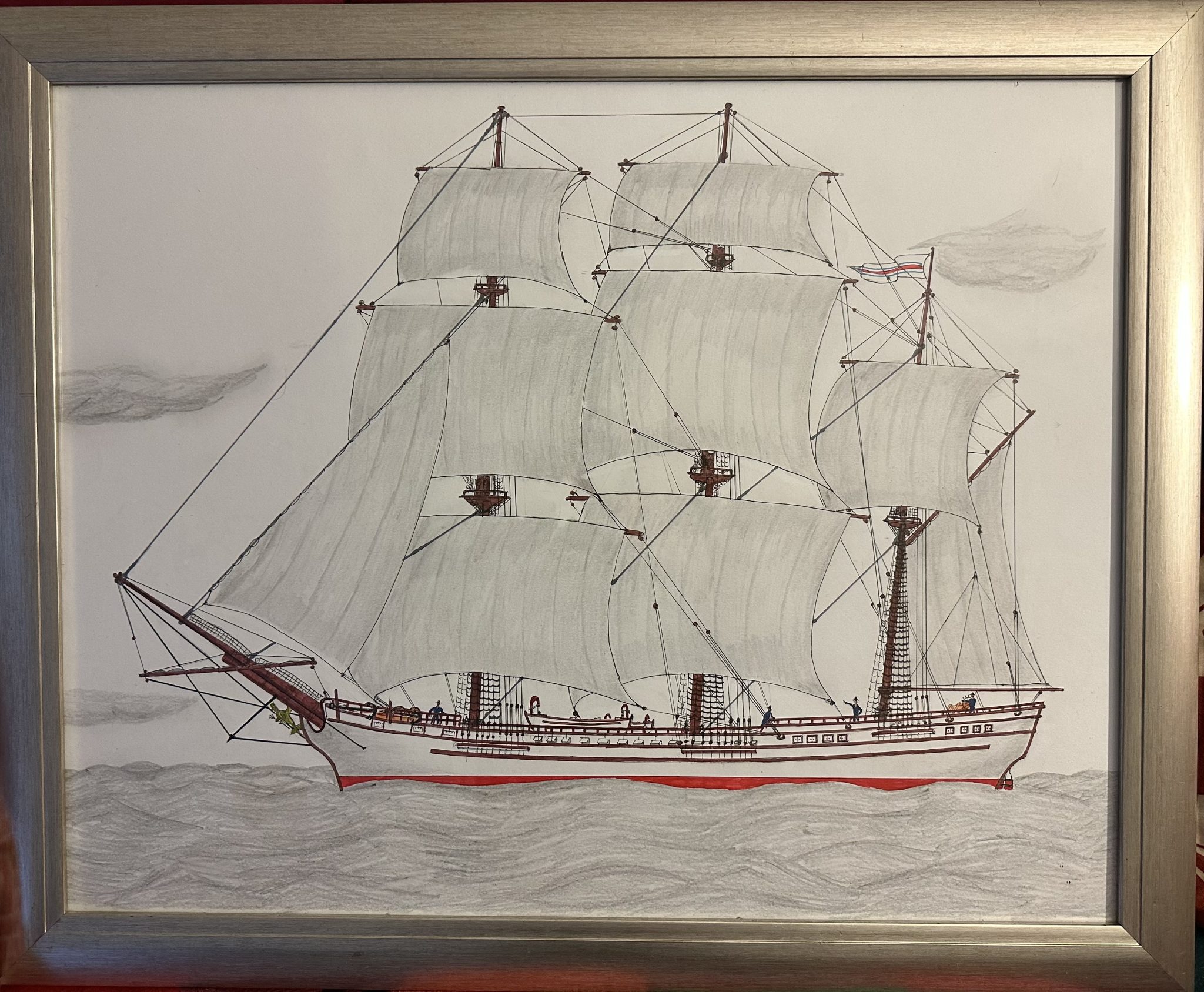 Telling Sea Stories through drawing – Rex Greeno – West Tamar Arts ...